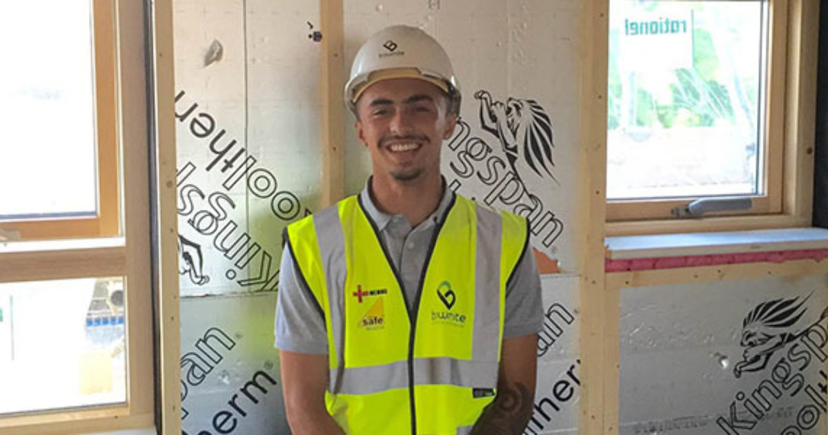 Apprentice electrician, Kieran, has his… — Barking & Dagenham College