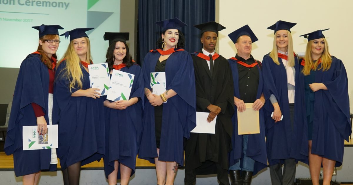 Graduates celebrate — Barking & Dagenham College