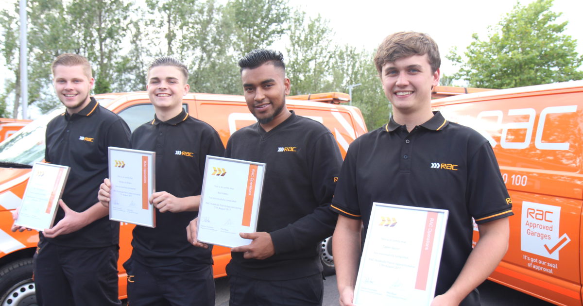RAC Academy salutes first graduates — Barking & Dagenham College