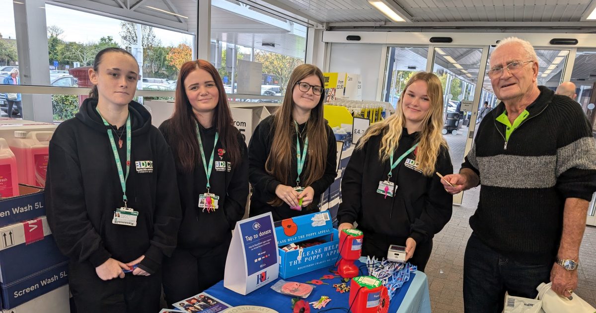 Students raise over £9,900 during annual… — Barking & Dagenham College